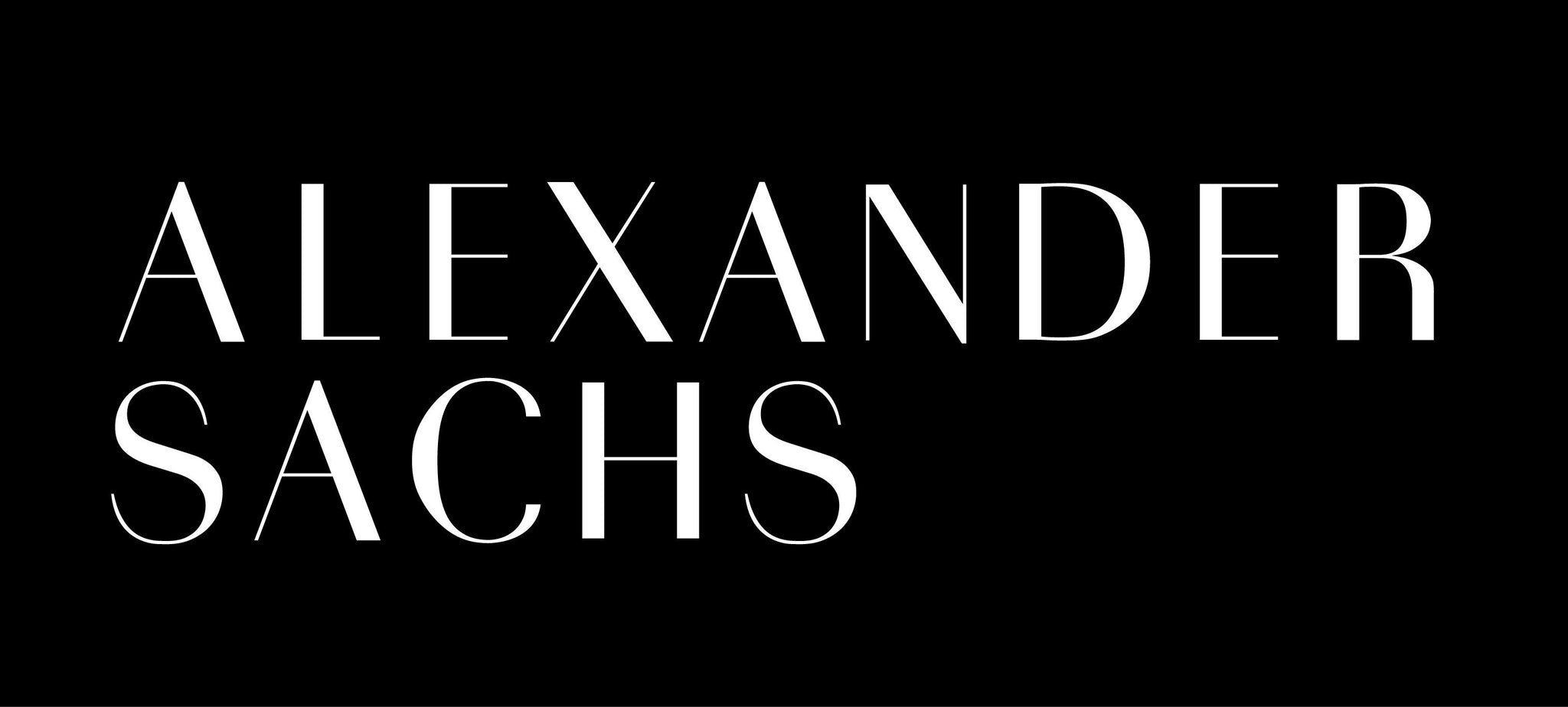 Alexander Sachs Online Shop